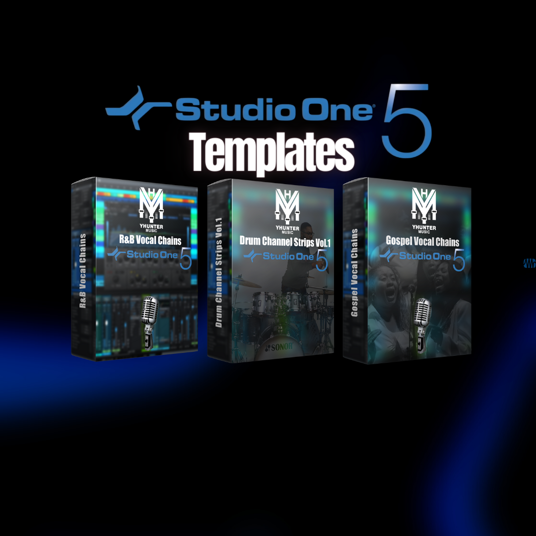 Studio One 5 Mixing Templates – Yhuntermusic.com
